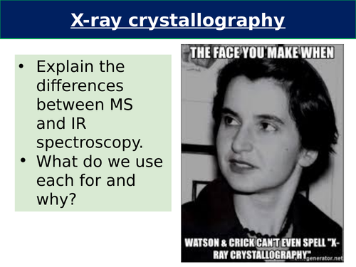 21. Organic analysis HL (NMR, IR, MS) - Pearson IB Chemistry Lesson ...