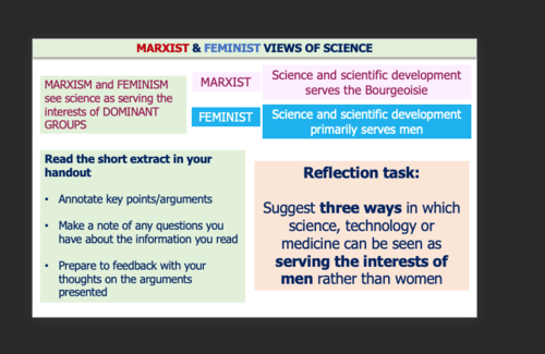 AQA SOCIOLOGY - Paper 2 - Science as A Belief System | Teaching Resources