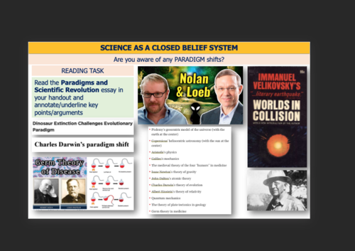 AQA SOCIOLOGY - Paper 2 - Science as A Belief System | Teaching Resources