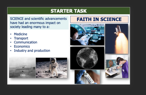 AQA SOCIOLOGY - Paper 2 - Science as A Belief System | Teaching Resources