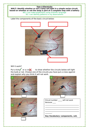 Year 4 Electricity - Full Science Unit | Teaching Resources