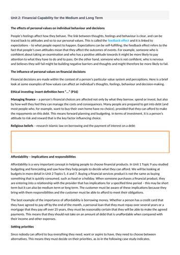 LIBF Unit 2 WHOLE UNIT | Teaching Resources
