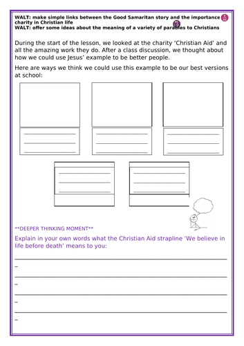 RE: What Kind of World Would Jesus Want? 4 Lessons | Teaching Resources