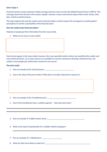 LIBF Unit 4 WHOLE UNIT | Teaching Resources