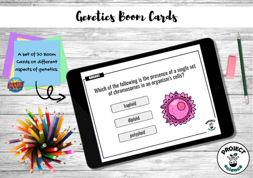 Genetics Boom Cards™ - Distance Learning | Teaching Resources