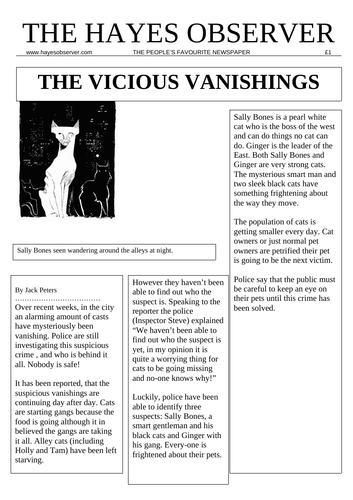 English - Varjak Paw by S F Said | Teaching Resources