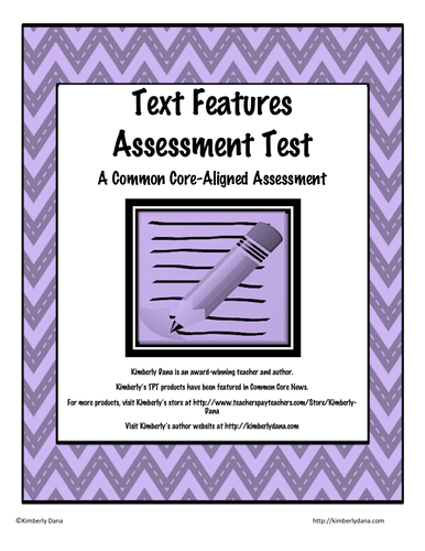Text Features Bundle | Teaching Resources