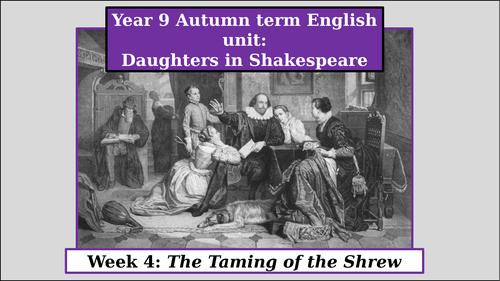 Daughters in Shakespeare | Teaching Resources