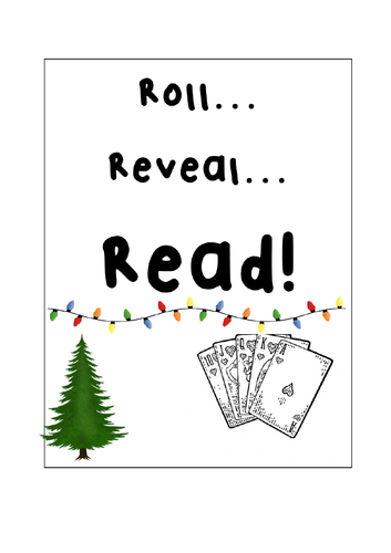 Roll, Reveal, Read! (Christmas Version) | Teaching Resources