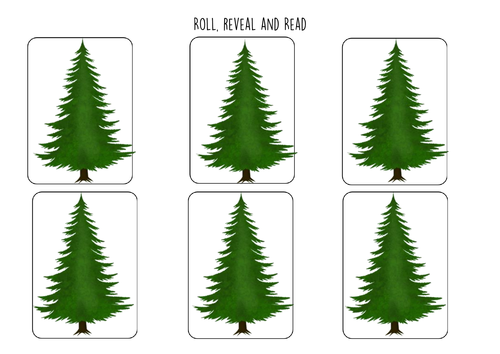 Roll, Reveal, Read! (Christmas Version) | Teaching Resources