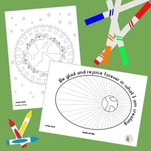 A New Earth - Isaiah 65 - Kidmin Lesson & Bible Crafts | Teaching Resources