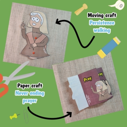 The Persistent Widow - Luke 17 - Kidmin Lesson & Bible Crafts ...