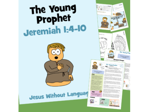 The young Prophet - Jeremiah 1 - Kidmin Lesson & Bible Crafts ...