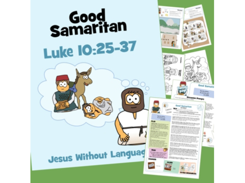 Good Samaritan - Luke 10 - Kidmin Lesson & Bible Crafts | Teaching ...