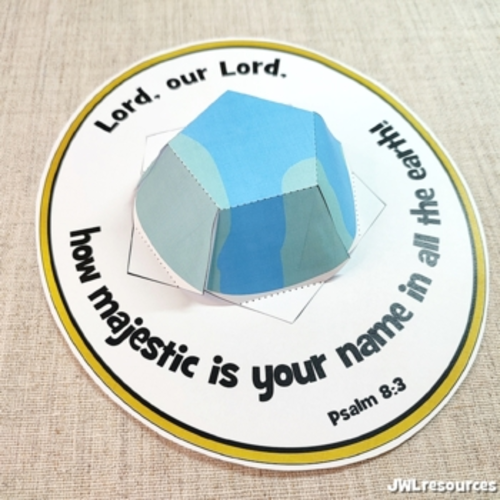 Psalm 8 - How Majestic is You Name - Kidmin Lesson & Bible Crafts ...