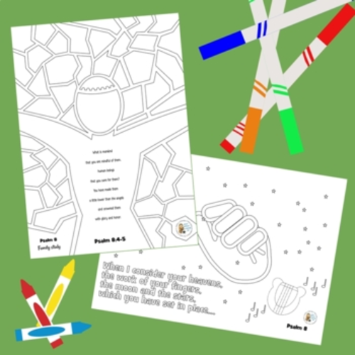 Psalm 8 - How Majestic is You Name - Kidmin Lesson & Bible Crafts ...