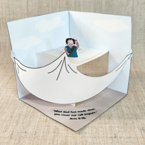 Peter's Vision - Acts 11 - Kidmin Lesson & Bible Crafts | Teaching ...