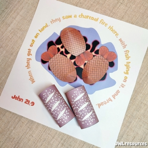 Beach breakfast - John 21 - Kidmin Lesson & Bible Crafts | Teaching ...