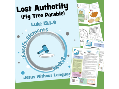 Lost Authority Lent 3 (Fig tree parable) - Kidmin lessons and Bible ...