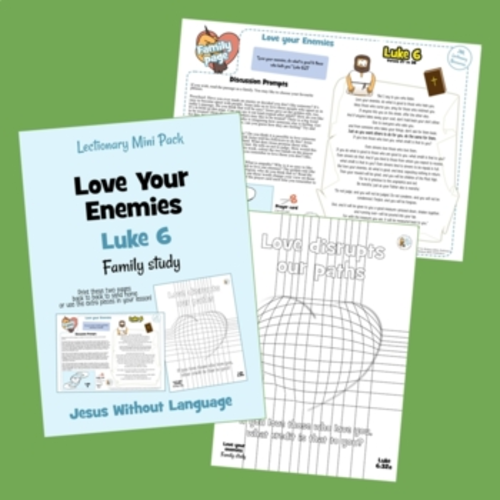 Love Your Enemies - Luke 6 - Kidmin Lesson & Bible Crafts | Teaching ...