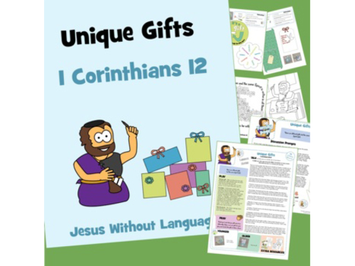 Gifts of the Holy Spirit - Sunday School & Bible Crafts - 1 Corinthians ...