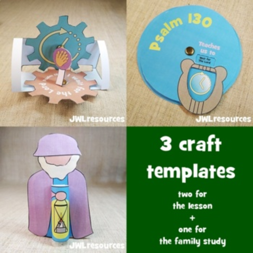 Psalm 130 - Kidmin Lesson & Bible Crafts + family study. | Teaching ...