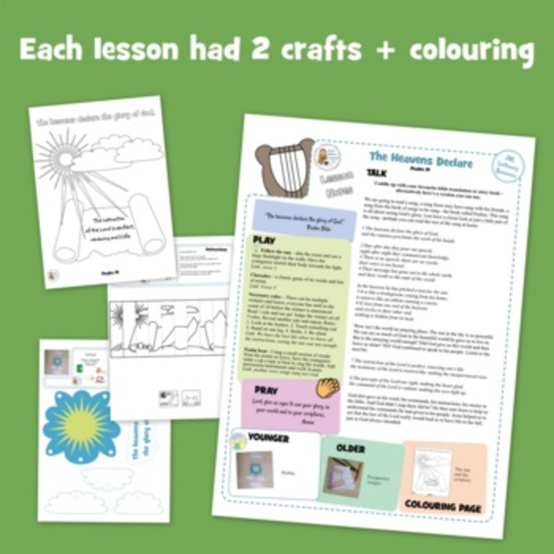 Lent through the Psalms - Kidmin lessons and Bible crafts | Teaching ...