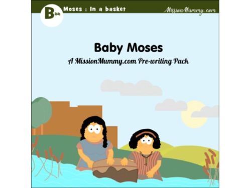 Preschool : Baby Moses in the Basket : 1 week topic pack | Teaching ...