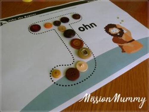 Preschool : John the Baptist : 1 week topic pack | Teaching Resources