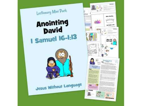 David Anointed Kidmin Lesson & Bible Crafts - 1 Samuel 16 | Teaching ...