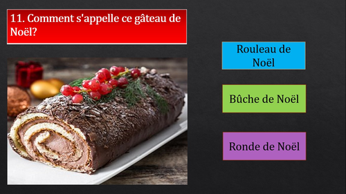 French Christmas Quiz | Teaching Resources