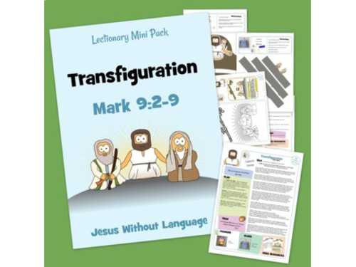 The Transfiguration - Mark 9 - Kidmin Lesson & Bible Crafts | Teaching ...