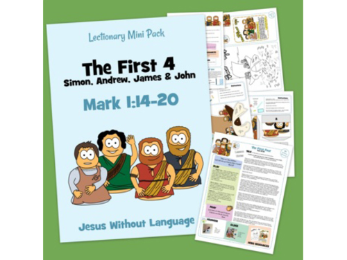 The first four disciples - Kidmin Lesson & Bible Crafts | Teaching ...