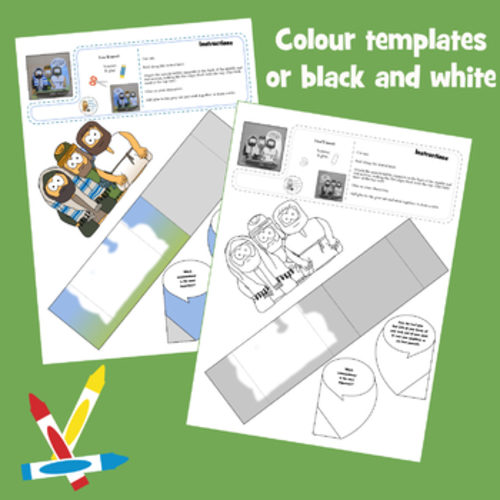 The 2 greatest commandments Kidmin Lesson & Bible Crafts | Teaching ...