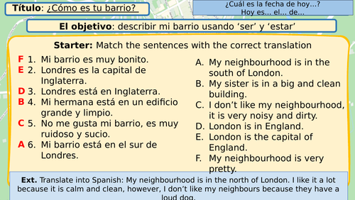 Mi Barrio Spanish Neighbourhood | Teaching Resources