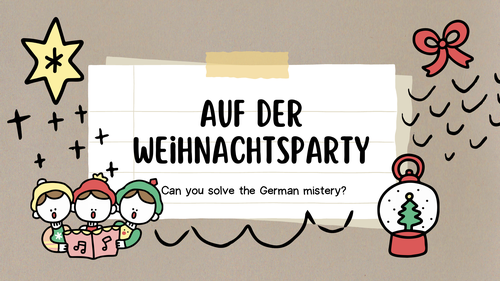 German Christmas Mistery | Teaching Resources