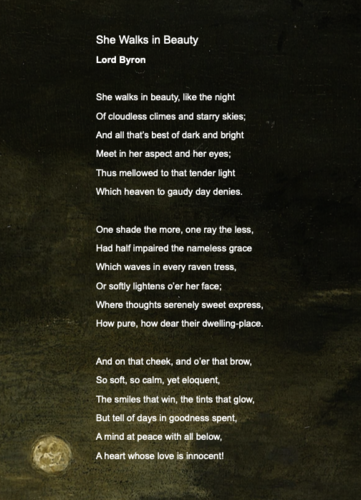 'She walks in beauty' by Lord Byron - Complete Lesson + Study Guide ...