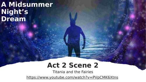 A Midsummer Night's Dream SOW (CIE iGCSE) | Teaching Resources