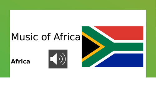OCR Rhythms of the World - Africa | Teaching Resources