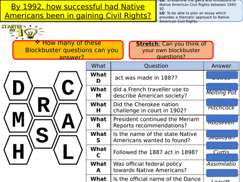 By 1992, how successful had Native Americans been in gaining Civil ...