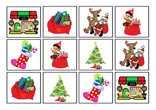 Christmas Snap Game EYFS and KS1 | Teaching Resources