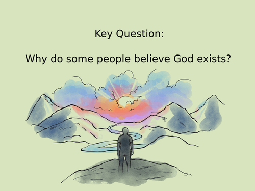 U2.1 Why do some people believe God exists? | Teaching Resources