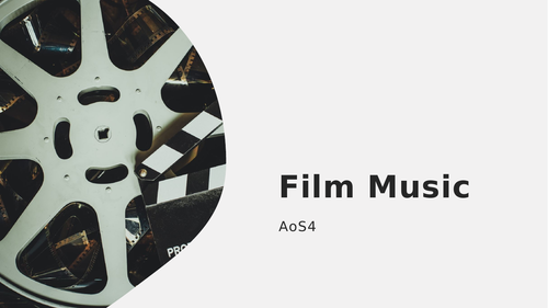 OCR Film Music - The Basics (Lesson 1) includes worksheet and knowledge ...