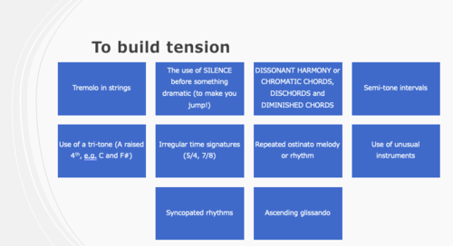 OCR Film Music - How music depicts the genre/film (Lesson 2) - with ...
