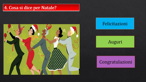 Italian Christmas Quiz | Teaching Resources