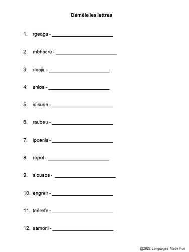 La Maison - French House Vocabulary & Activities | Teaching Resources