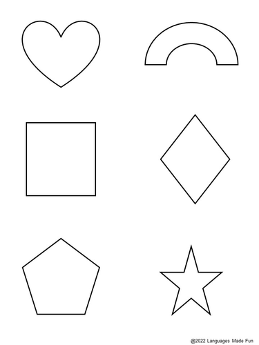Las Formas - Shapes in Spanish | Teaching Resources