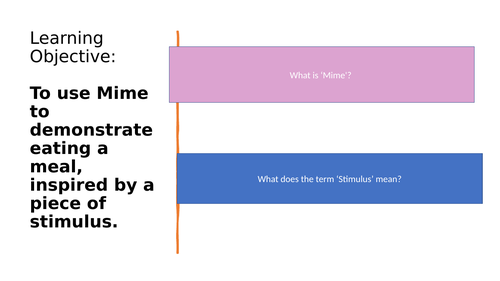 Drama Skills (Basic Skill test KS3) | Teaching Resources
