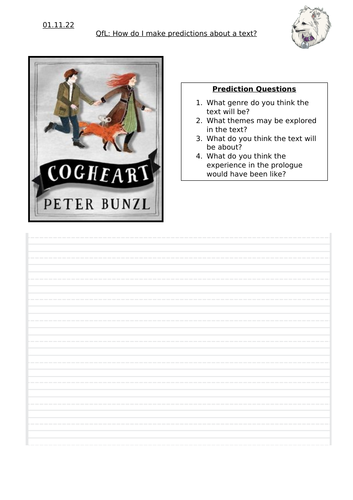 Cogheart- Prologue- Y5/6 SATS Style Guided Reading- 2 Weeks | Teaching ...