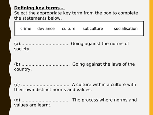 AQA Sociology Crime resources GCSE | Teaching Resources